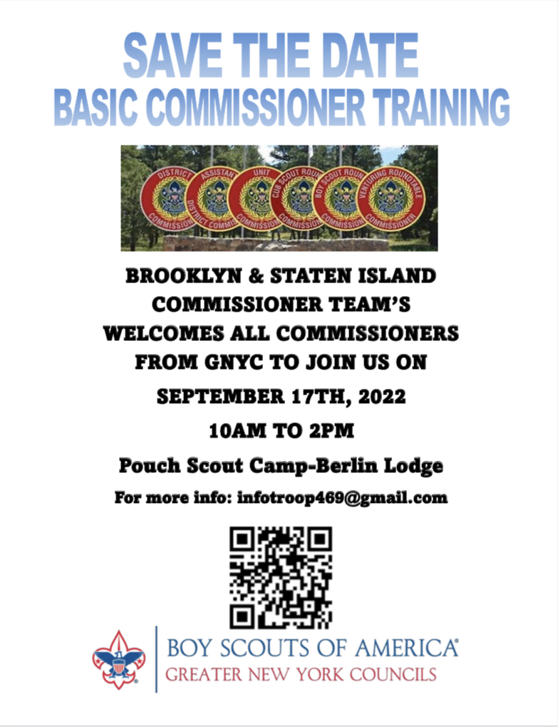 Commissioner’s Training | Greater New York Councils, Scouting America